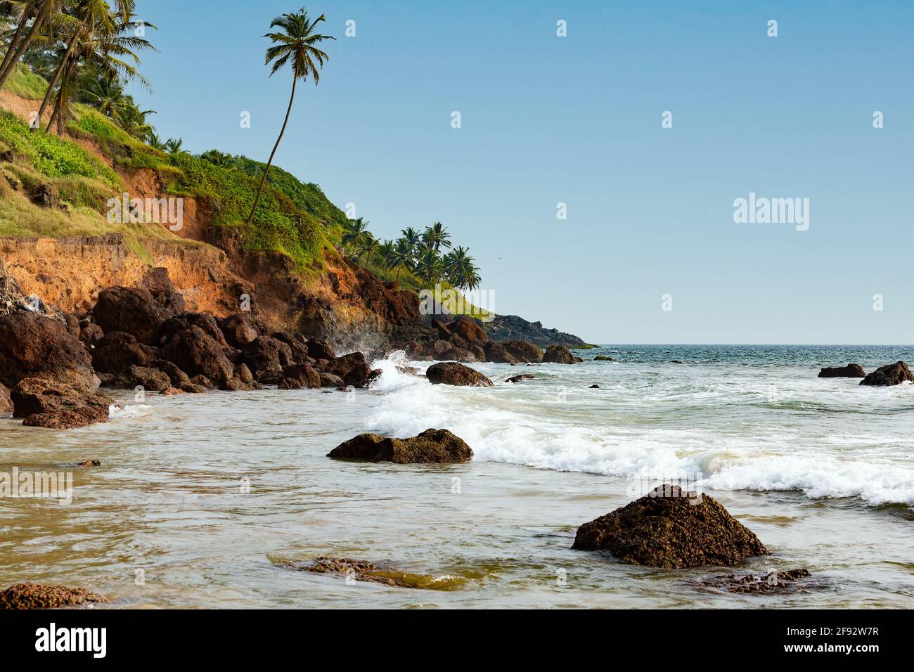 Beautiful Sinquerim Beach of Goa, Famous tourist destination, Goa ...