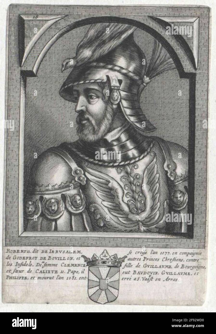 Robert II, Count of Flanders Stock Photo - Alamy