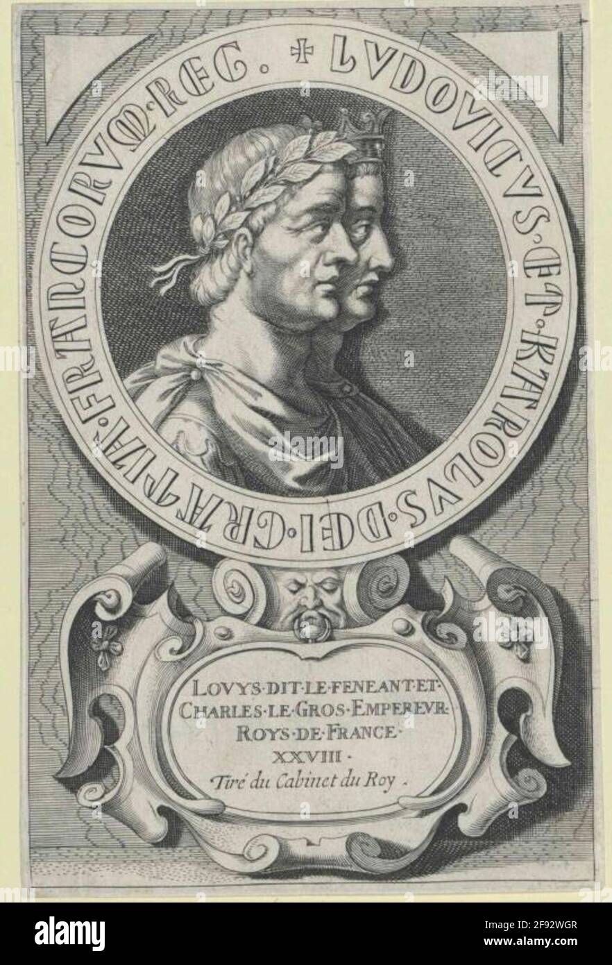 Karl III., The Thick Emperor Stock Photo - Alamy