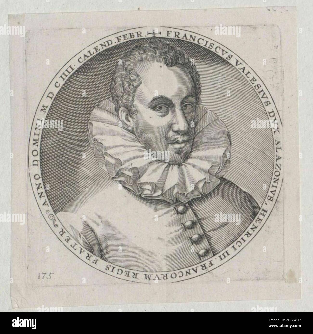 Franz von France, Duke of Alencon and Anjou Stecher: Unknown artist ...