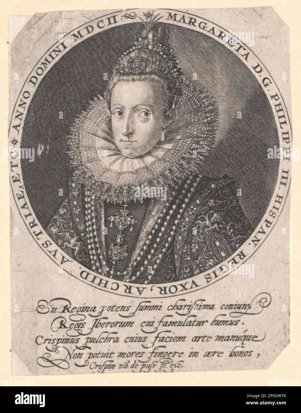 Margarete, Archduchess of Austria (1584-1611 Stock Photo - Alamy