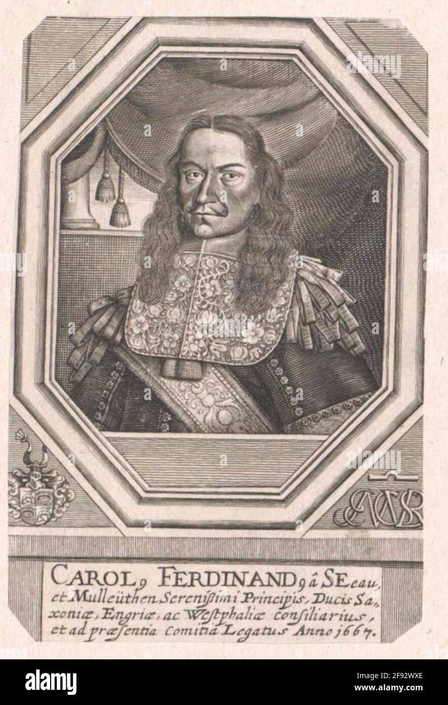 Seau, Karl Ferdinand of Stock Photo - Alamy