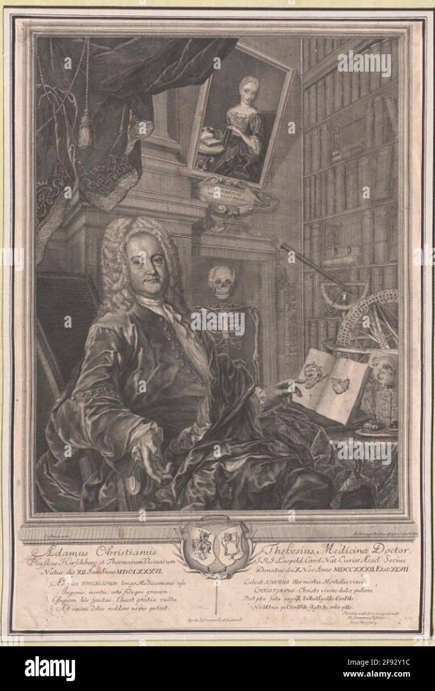 Thebesius, Adam Christian Stock Photo - Alamy