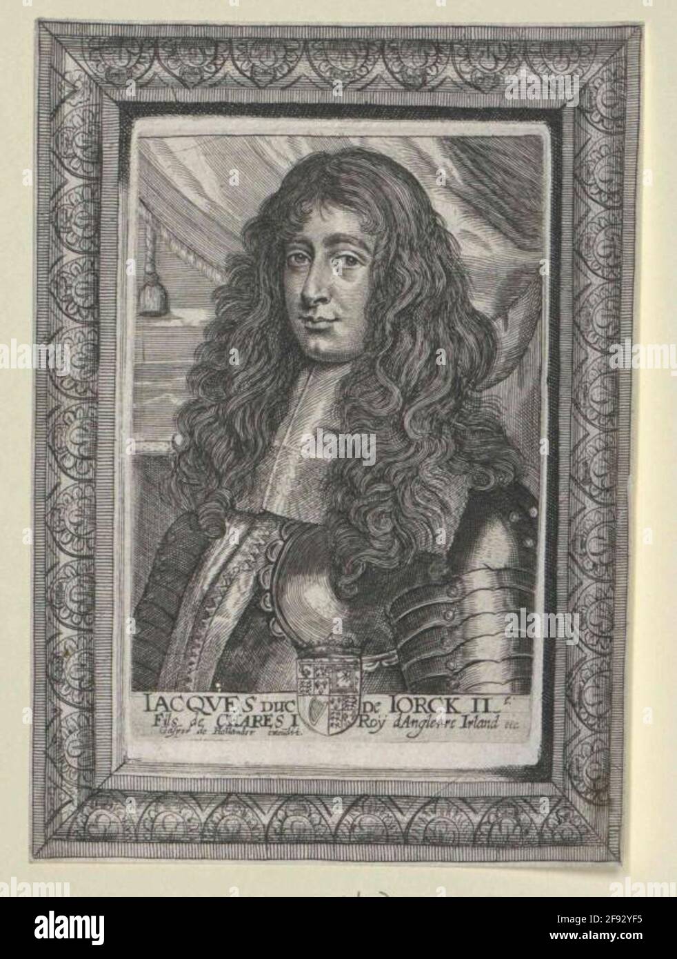 Jacob II. King of England Stock Photo - Alamy