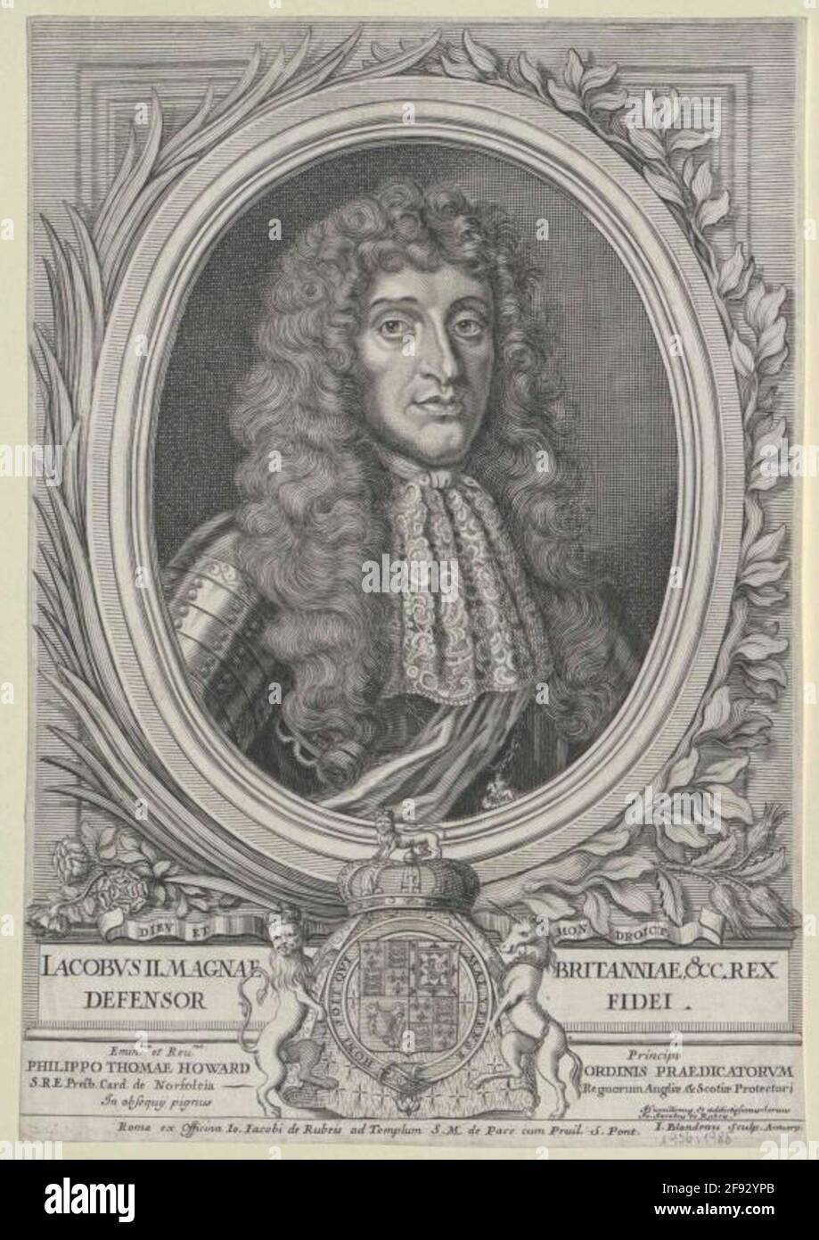Jacob II. King of England Stock Photo - Alamy