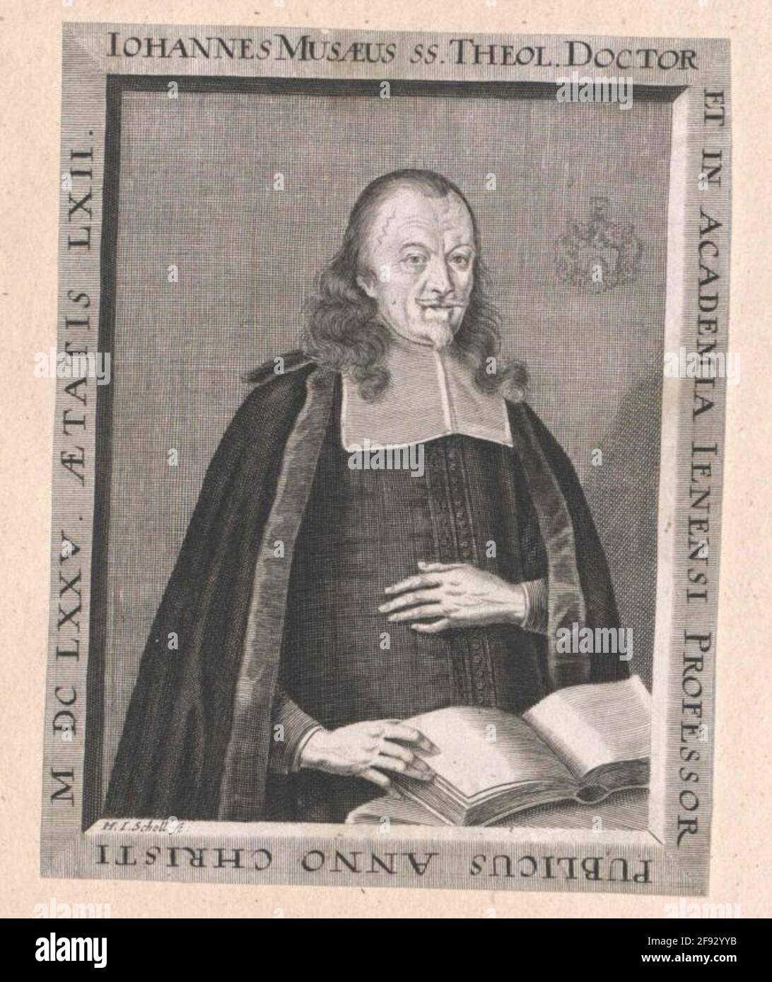 Musaeus, Johannes Stecher: Schollenberger, Johann Jakob Stock Photo - Alamy