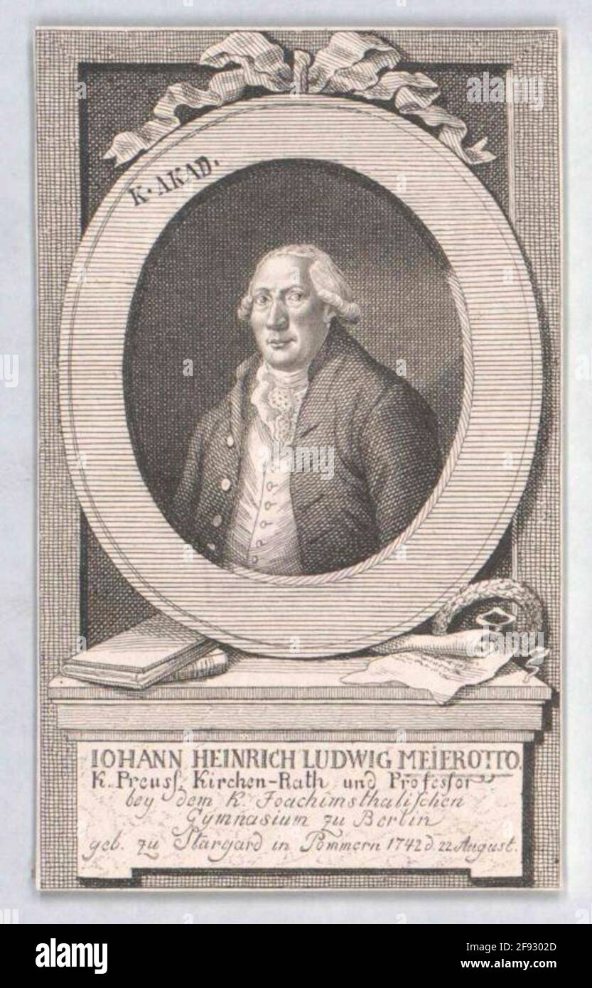 Meierotto, Johann Heinrich Ludwig Stock Photo - Alamy