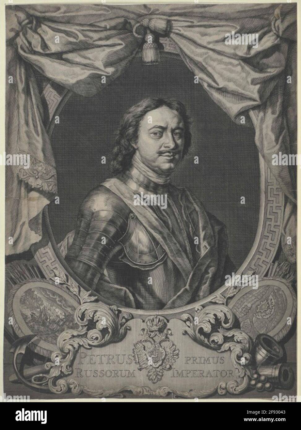 Peter I The Great, Emperor of Russia Stock Photo - Alamy
