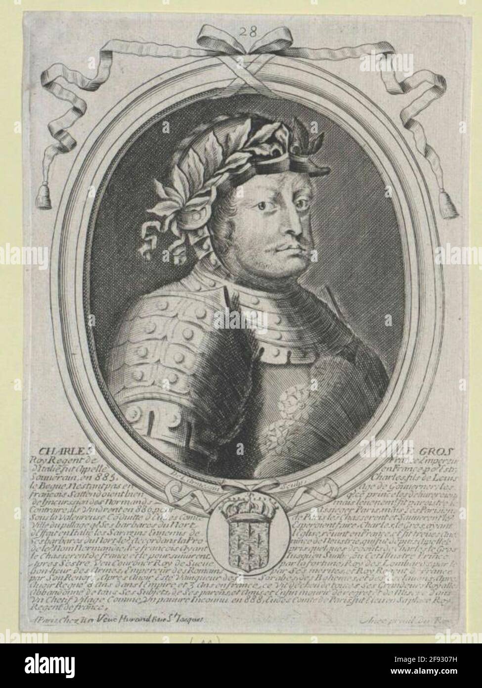Karl III., The Thick Emperor Stock Photo - Alamy