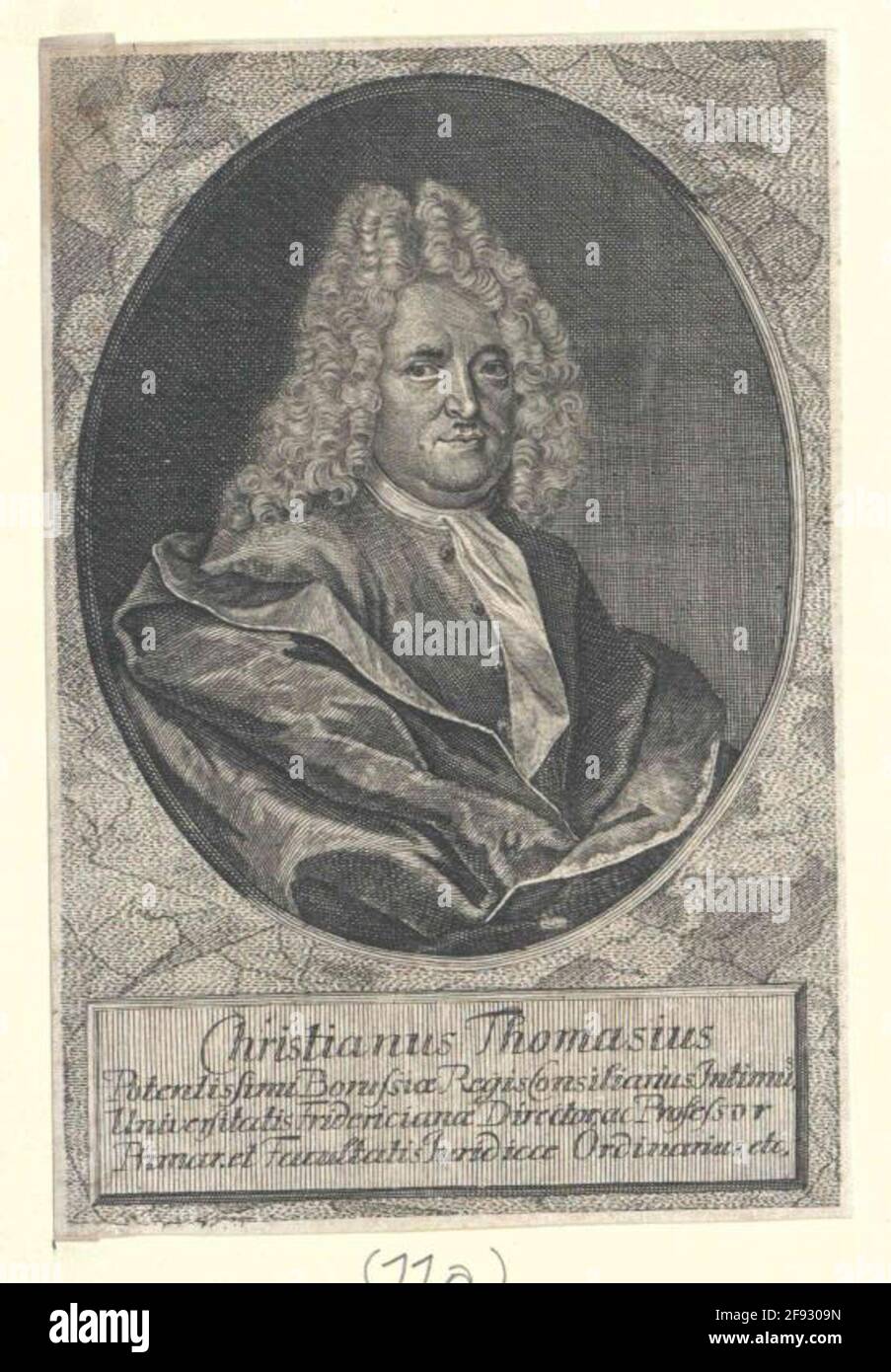 Thomasius, Christian Publisher: Renger, Johann Gottfriedstecher ...