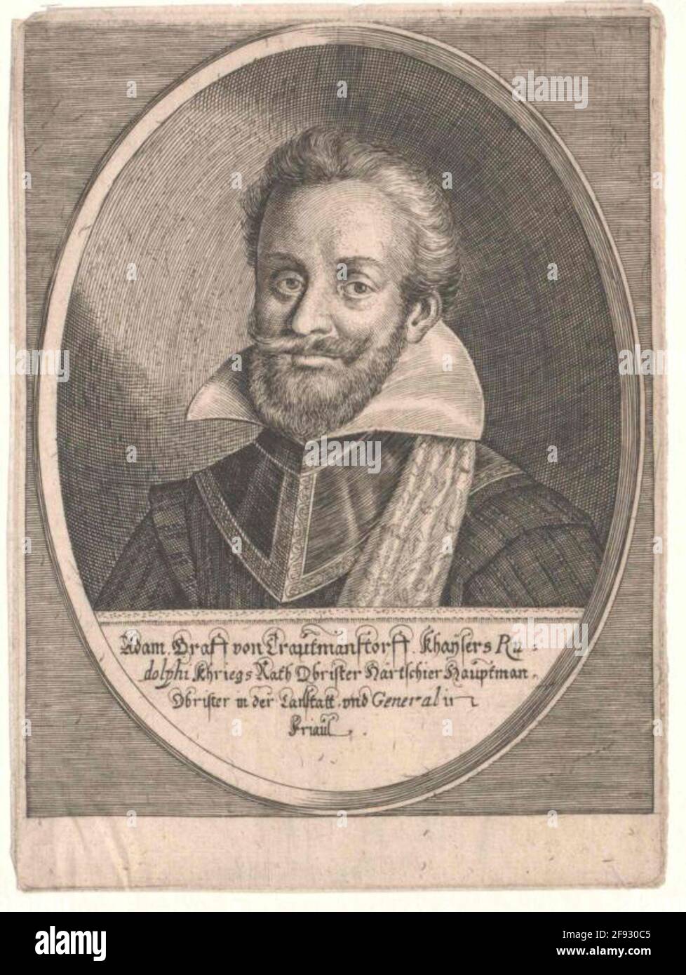 Trauttmansdorff, Adam Freiherr von (1579-1617) Stecher: Kilian ...