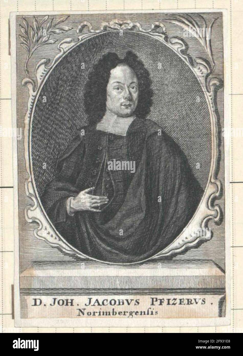 Pfitzer, Johann Jacob Stock Photo - Alamy