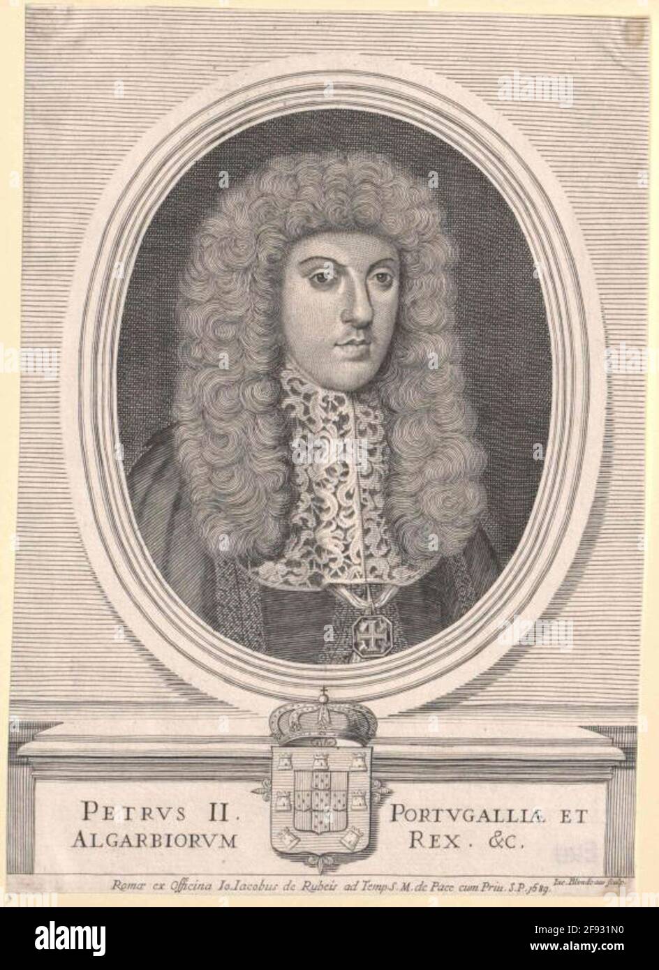 Peter II., King of Portugal Stock Photo - Alamy