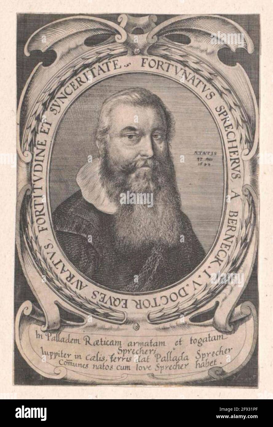 Speaker Berneck, Fortunat of Stock Photo - Alamy