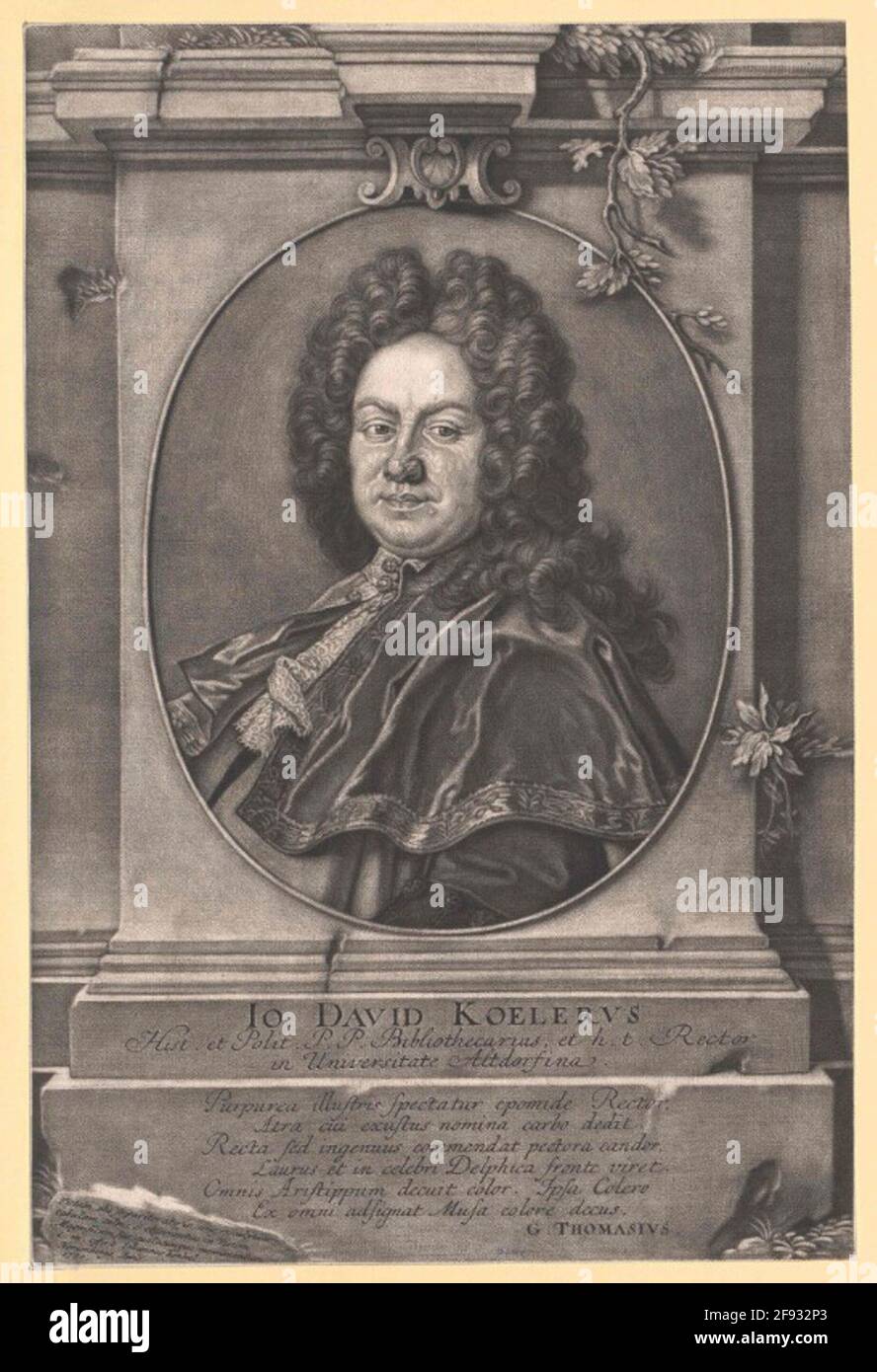 Köhler, Johann David Stecher: Kenckel, Johann Stock Photo - Alamy