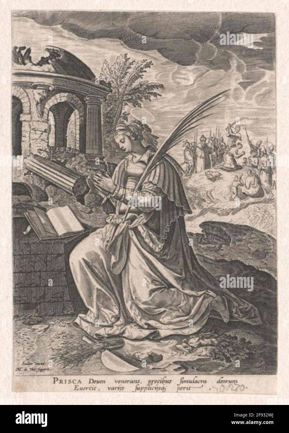 Saints christians of ancient rome hi-res stock photography and images ...