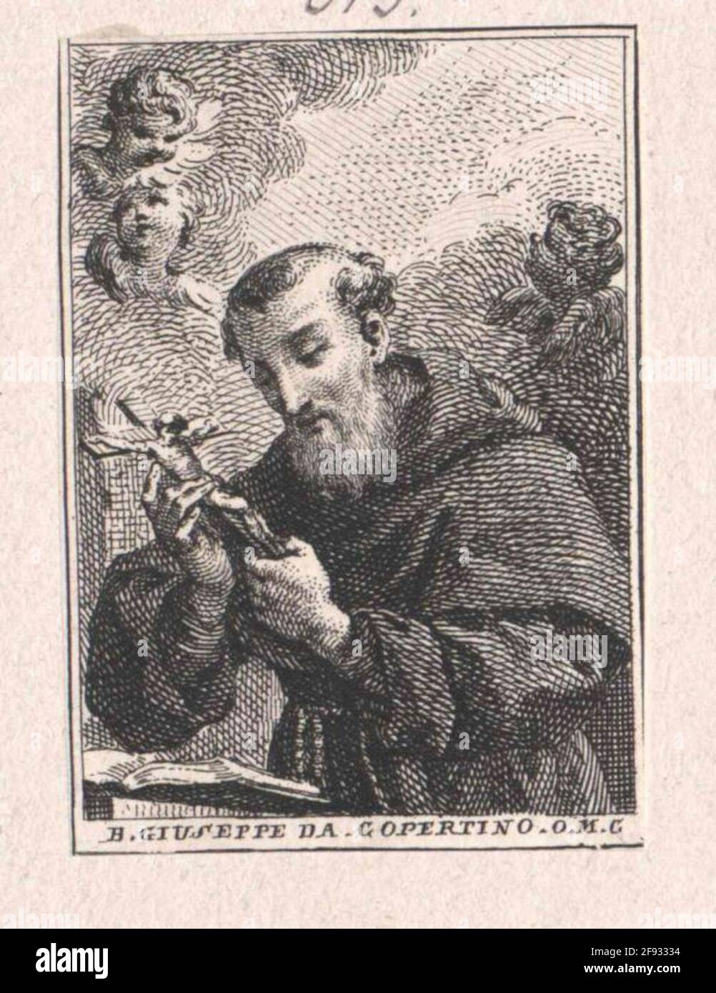 Josef von Copertino, saint Stock Photo - Alamy
