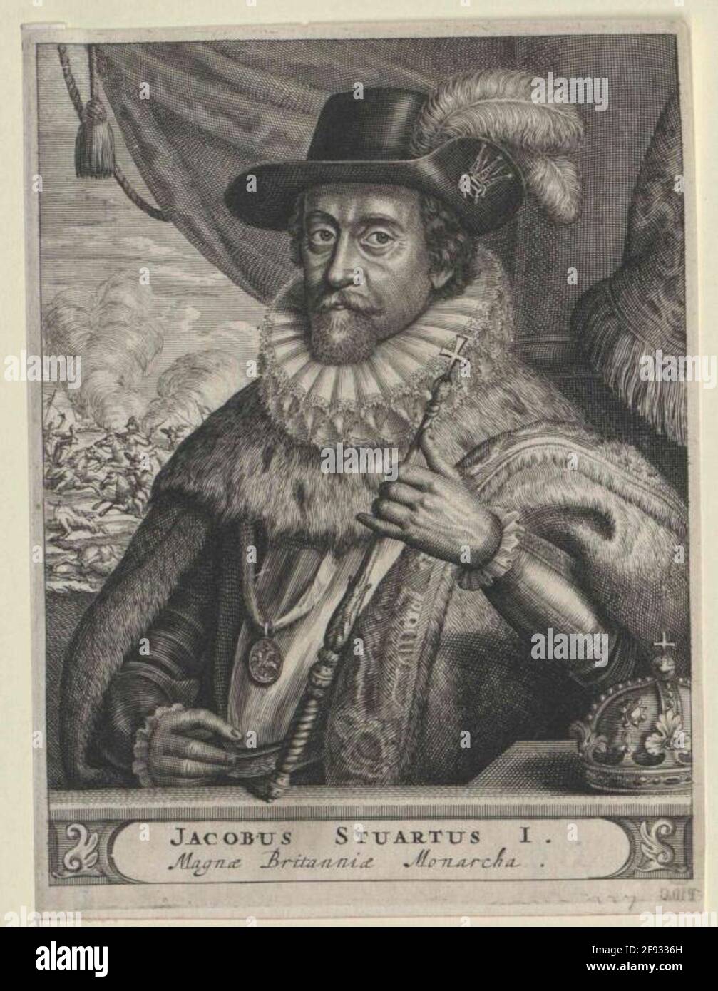 Jacob I. King of England Stock Photo - Alamy