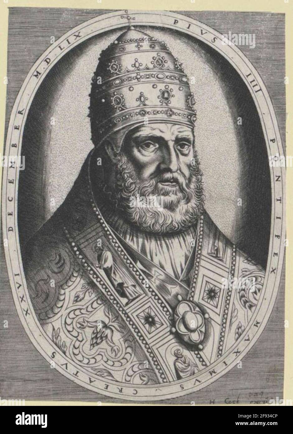 Pius IV., Papa Stock Photo - Alamy
