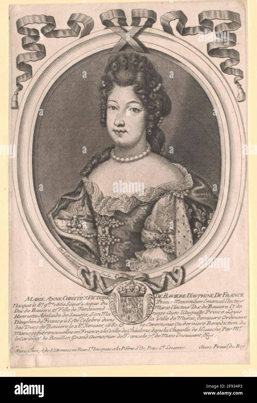 Maria Anna, Princess of Bavaria Stock Photo - Alamy