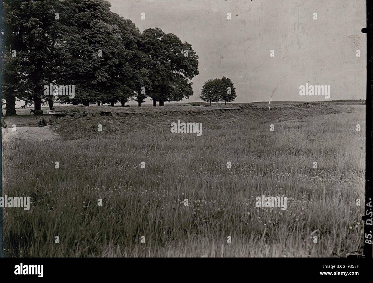 Prepared Russian position at Stryj Stock Photo - Alamy