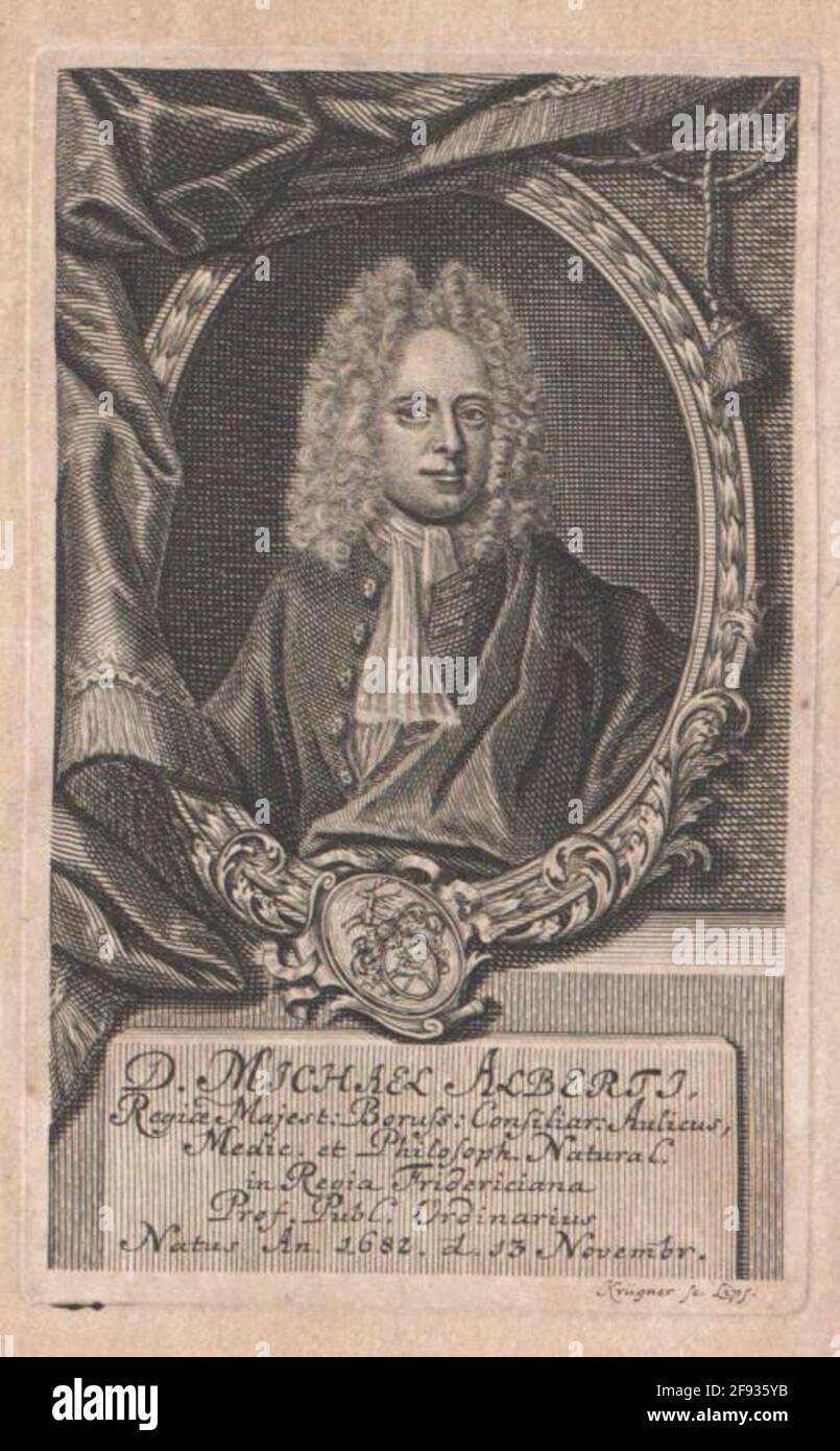 Alberti, Michael Stecher: Krühner, Johann Gottfried (the elderly Stock ...