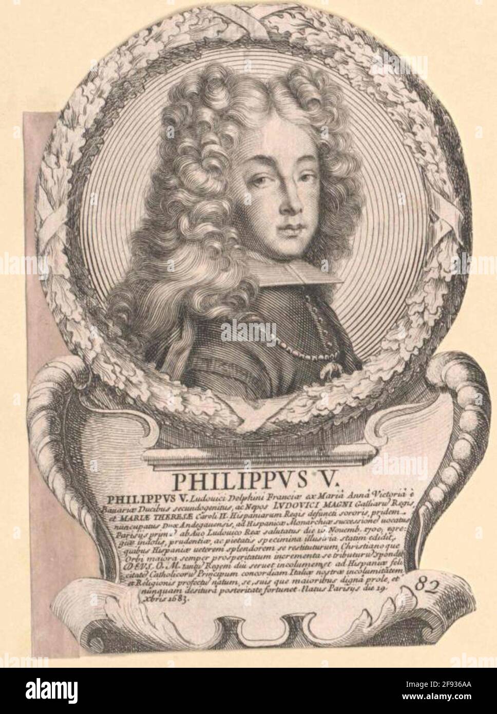 Philipp V., King of Spain Stock Photo - Alamy