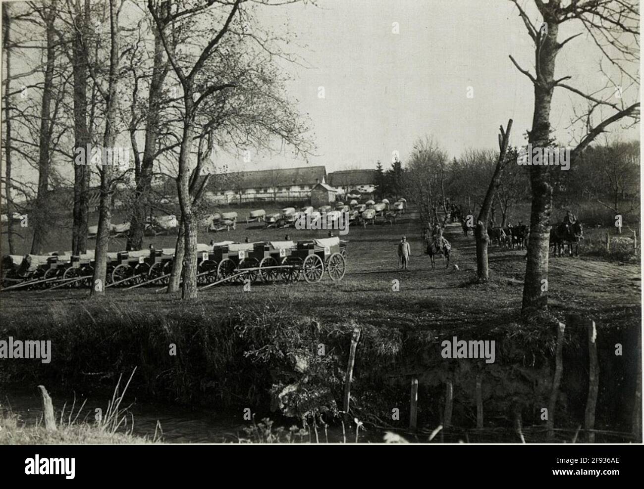 German corps bridge train hi-res stock photography and images - Alamy