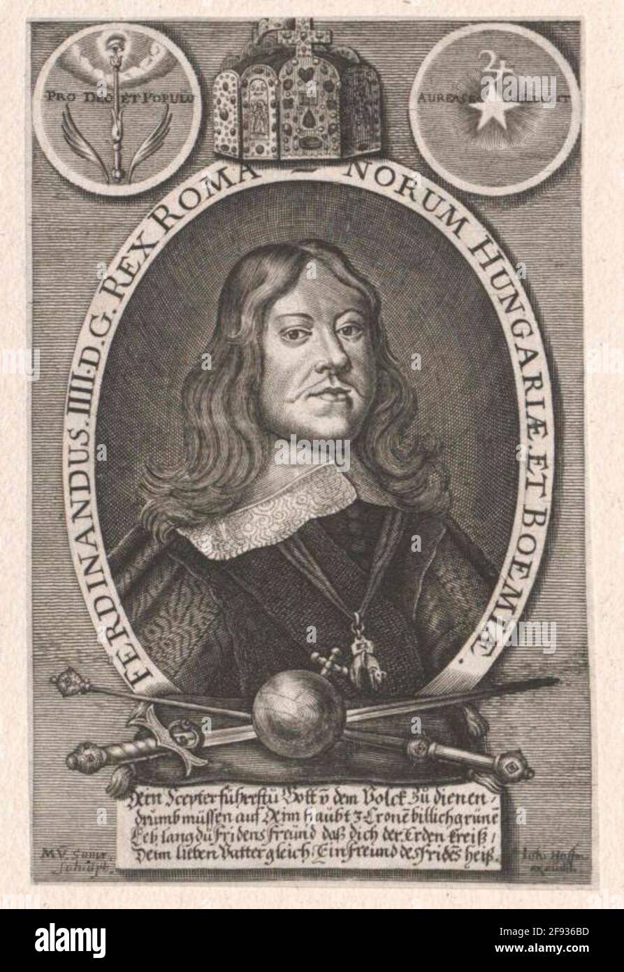 Ferdinand IV., Roman king Stock Photo - Alamy