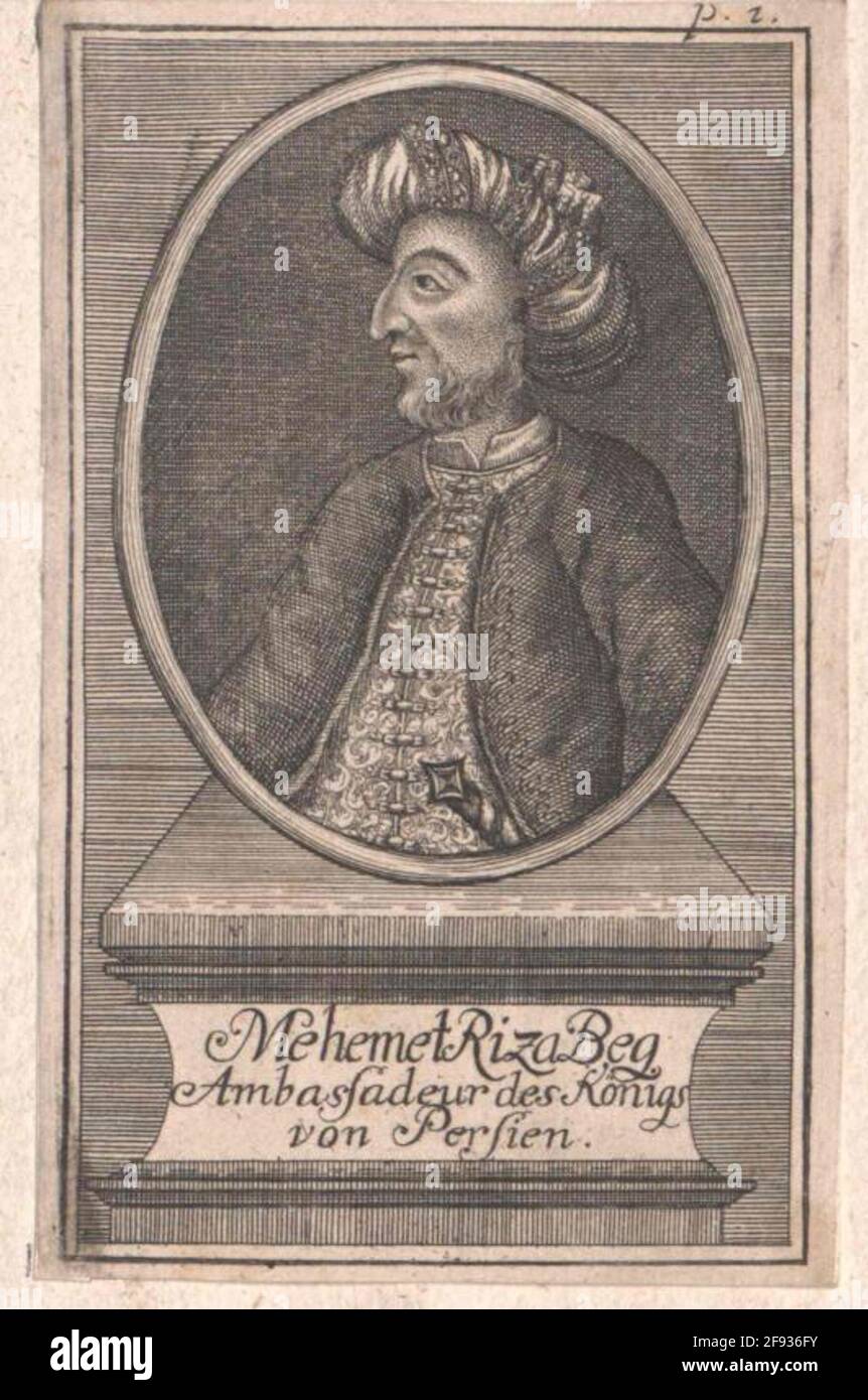 Mehmet Riza Bey Stock Photo - Alamy