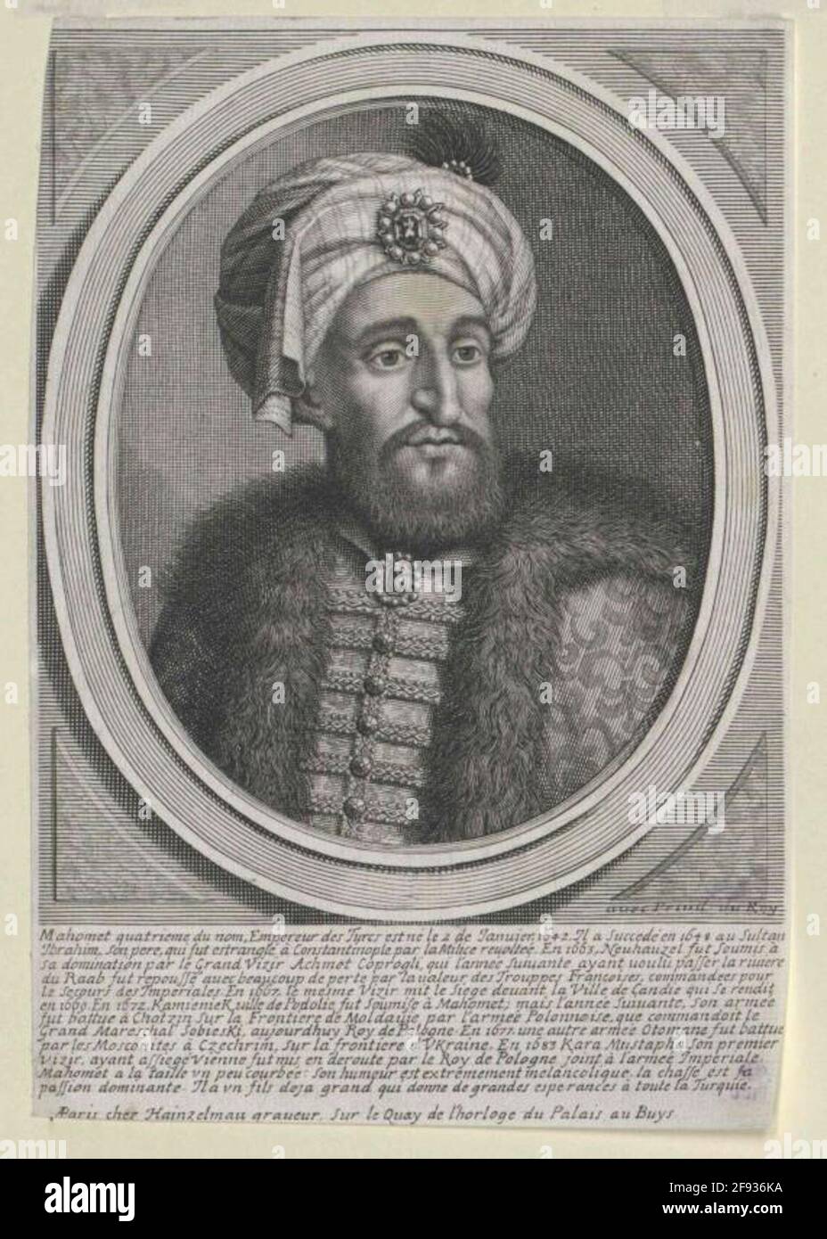 Mohammed IV., Sultan of Turkey Stock Photo - Alamy