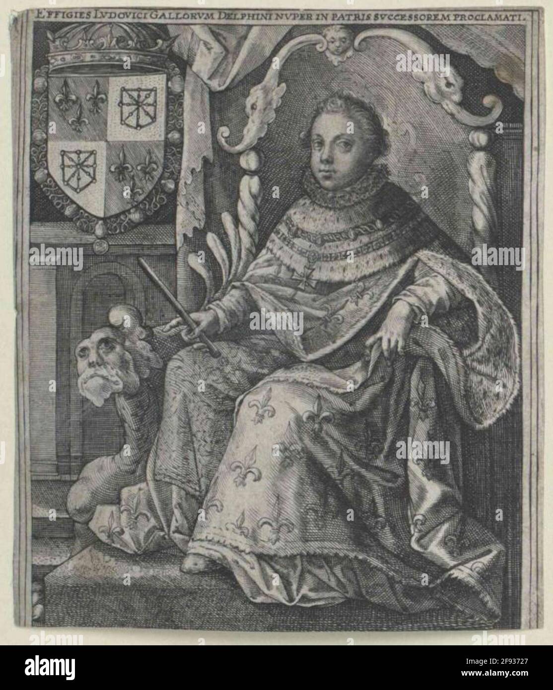 Ludwig XIII., King of France Stock Photo - Alamy