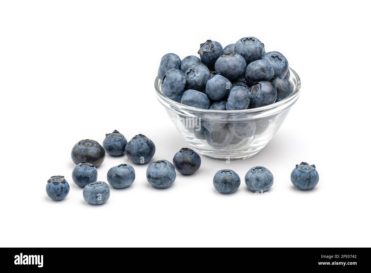 Blueberries in glass bowl hi-res stock photography and images - Alamy
