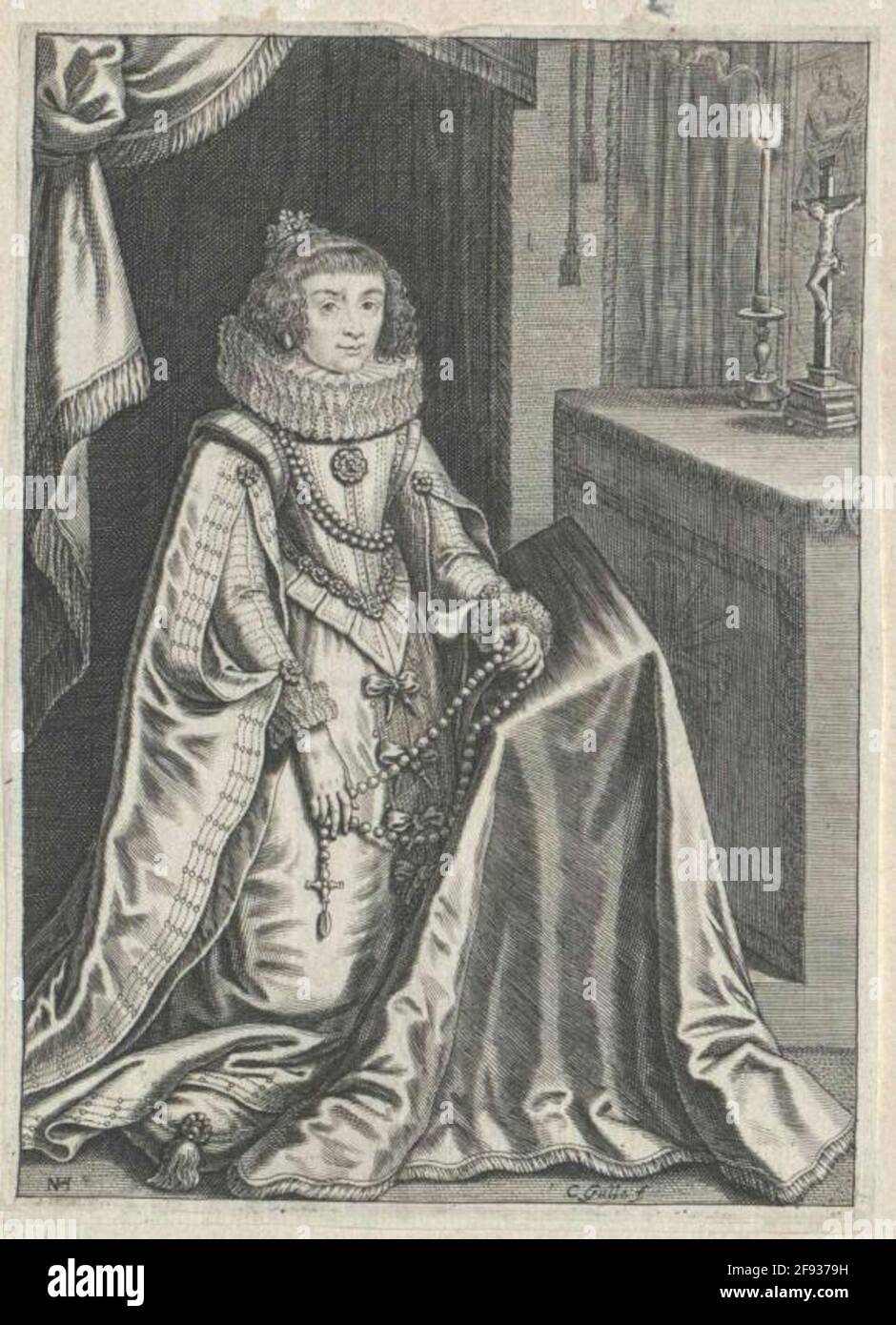 Henriette Maria, Princess of France Stock Photo - Alamy