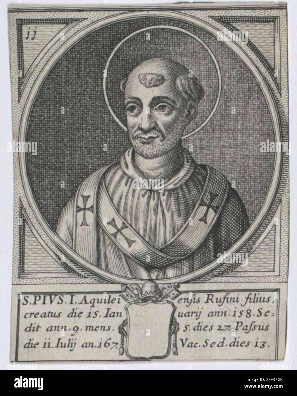 Pius I., papa Stock Photo - Alamy