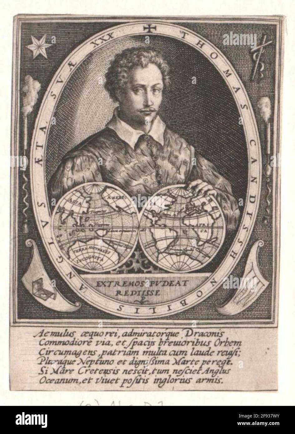 Cavendish, Thomas Stecher: Monogramist P. C. V Stock Photo - Alamy