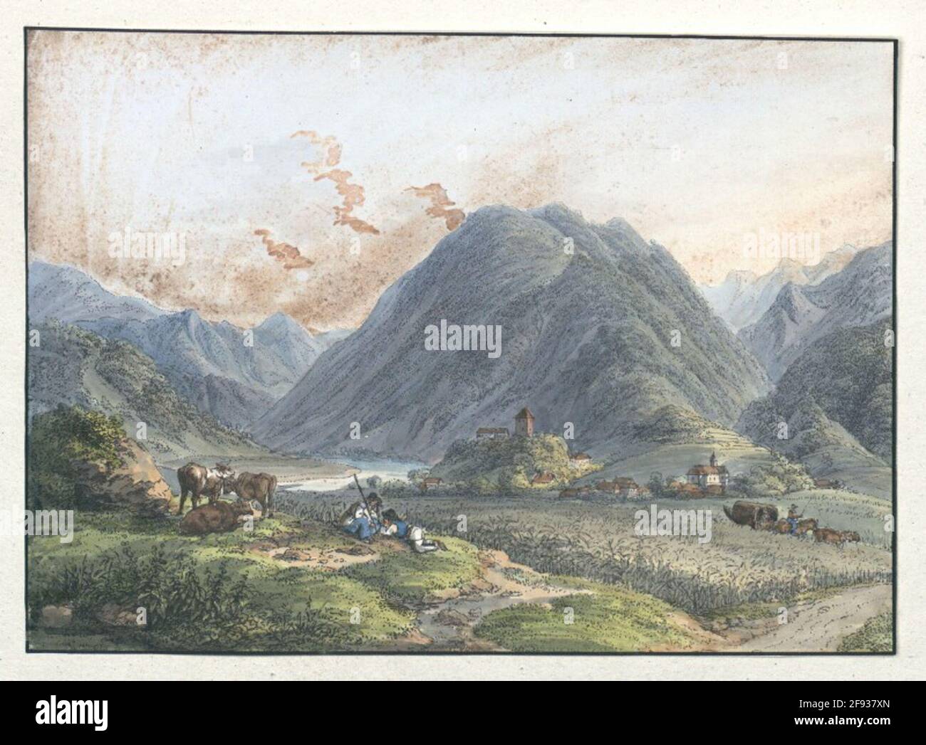 The Rothenthurm Pass Stock Photo - Alamy
