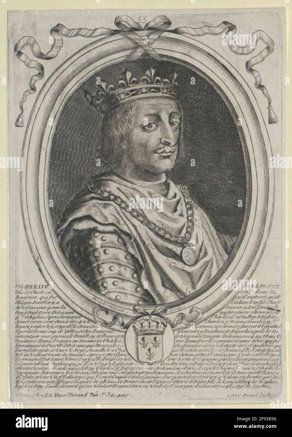 Charles VII., King of France Stock Photo - Alamy