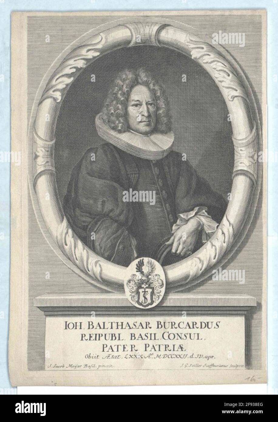 Johann balthasar burckhardt hi-res stock photography and images - Alamy