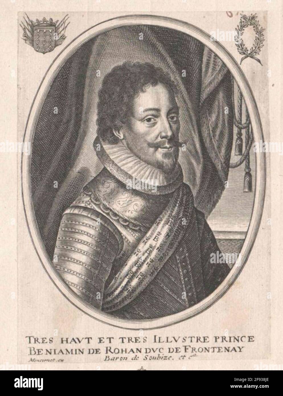 Rohan, Duc de Frontenay, lord of Soubise, Benjamin de Stock Photo - Alamy