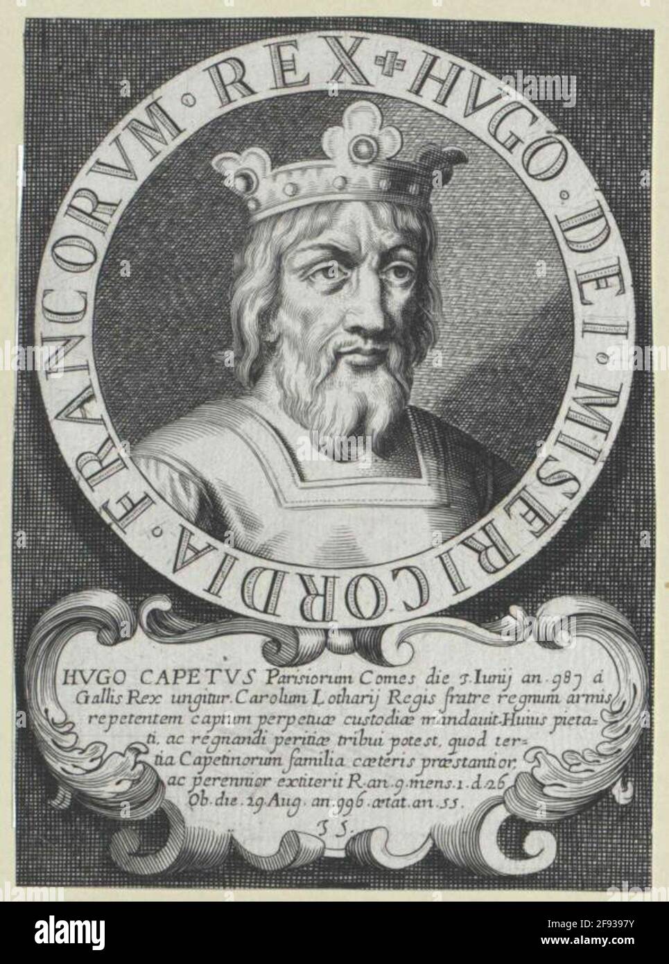 Hugo Capet, King of France Stock Photo - Alamy