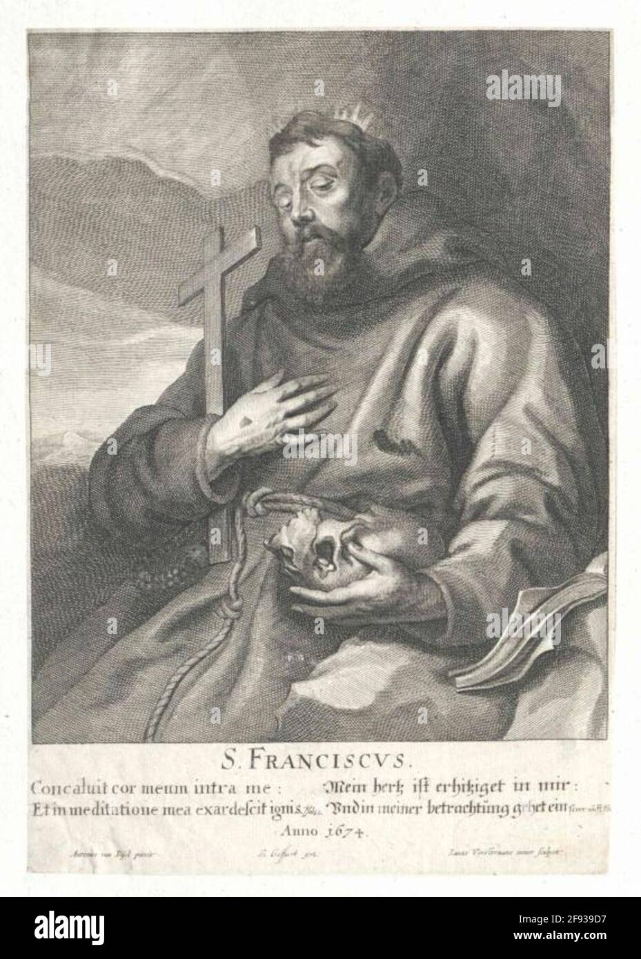 Franz von Assisi, saint Stock Photo - Alamy