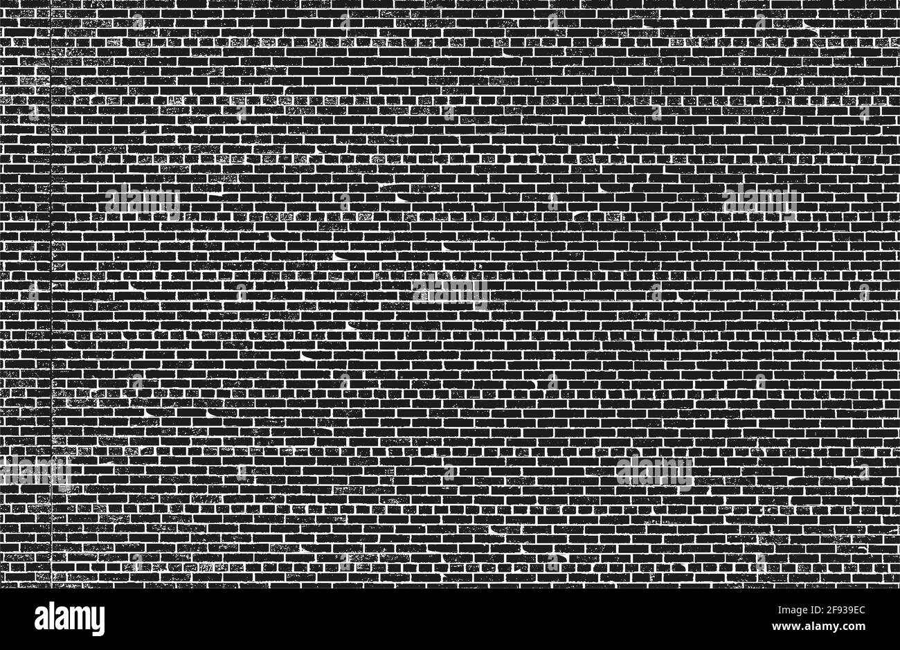 Distressed overlay texture of old brick wall, grunge background ...