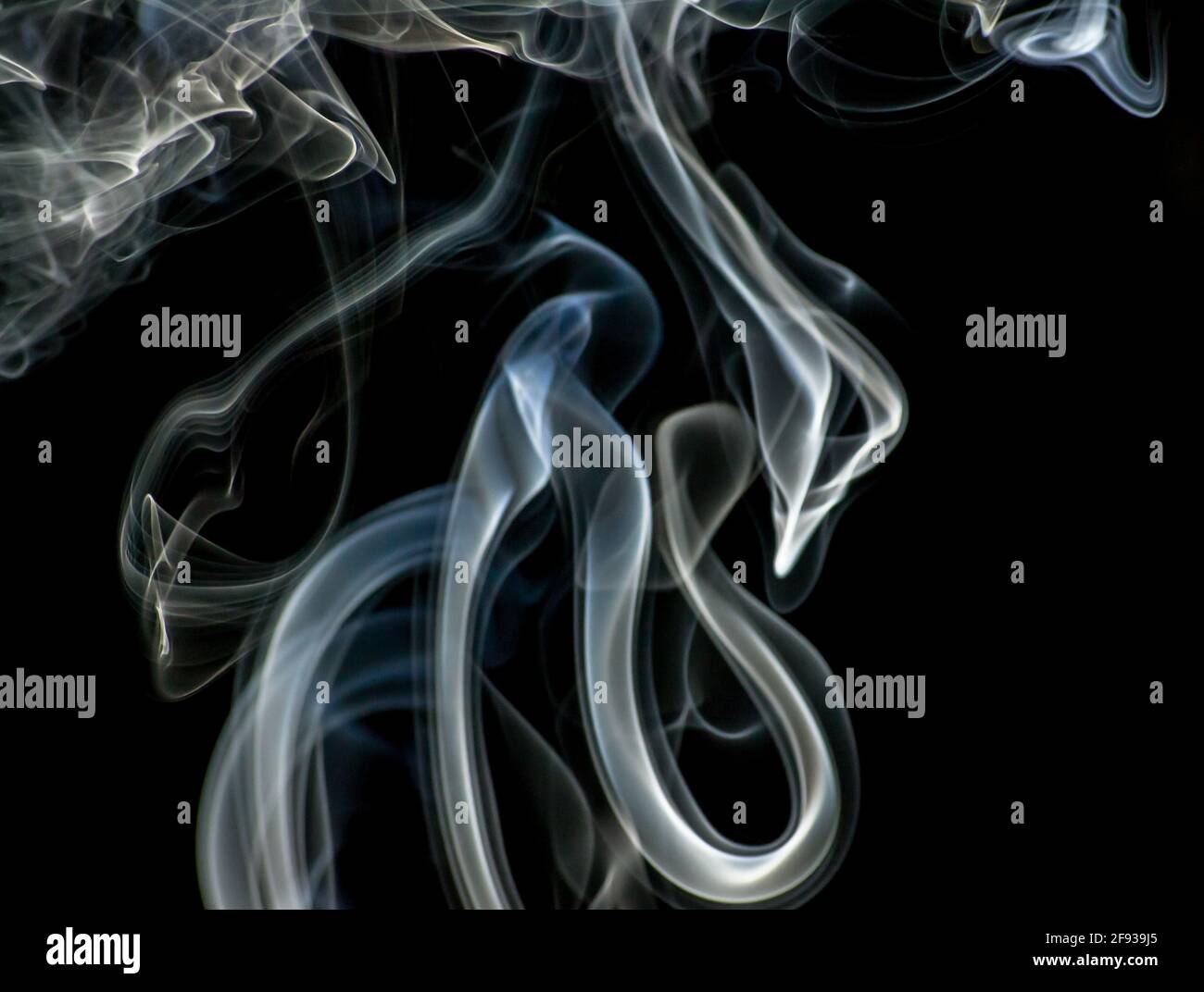 smoke, smoky, clubbing, black background Stock Photo - Alamy