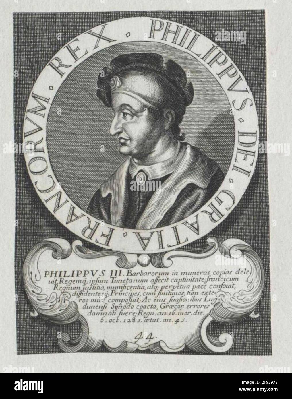 Philipp III. The bold, king of France Stock Photo - Alamy