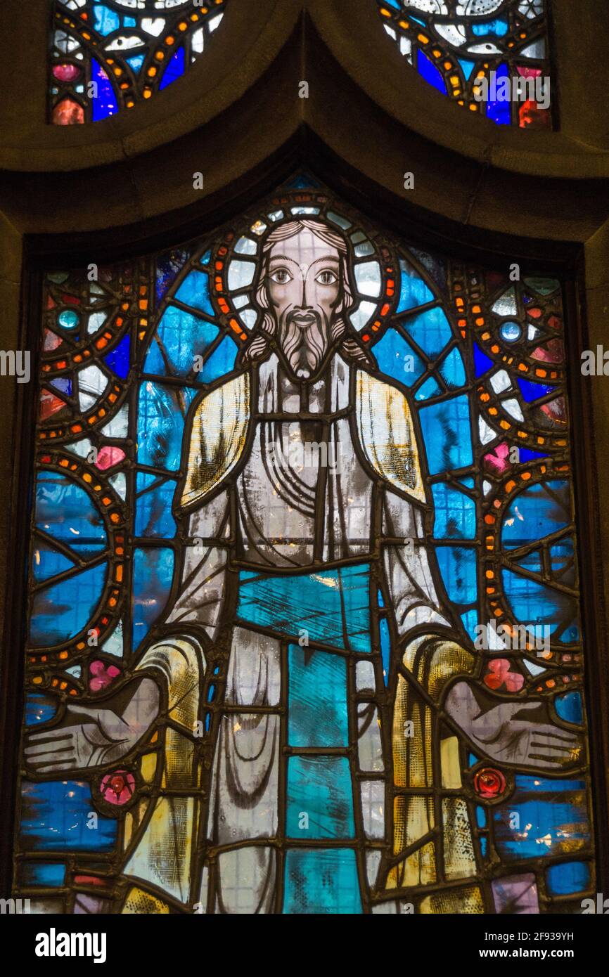 Port sunlight church stained glass hi-res stock photography and images ...