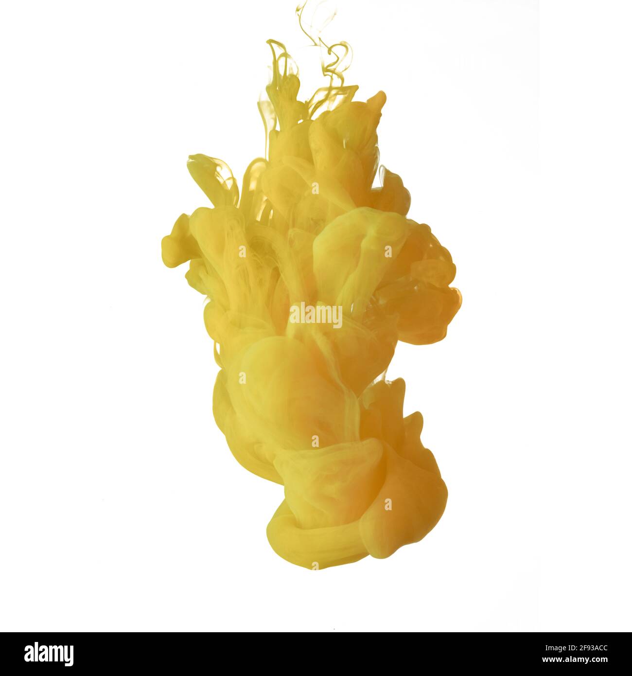 Explosion of colored, fluid and neoned liquids on white studio ...