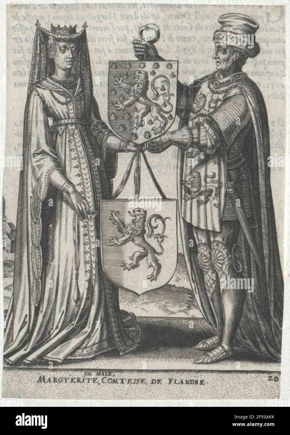 Margarete, Countess of Haingau and Flanders Stock Photo - Alamy