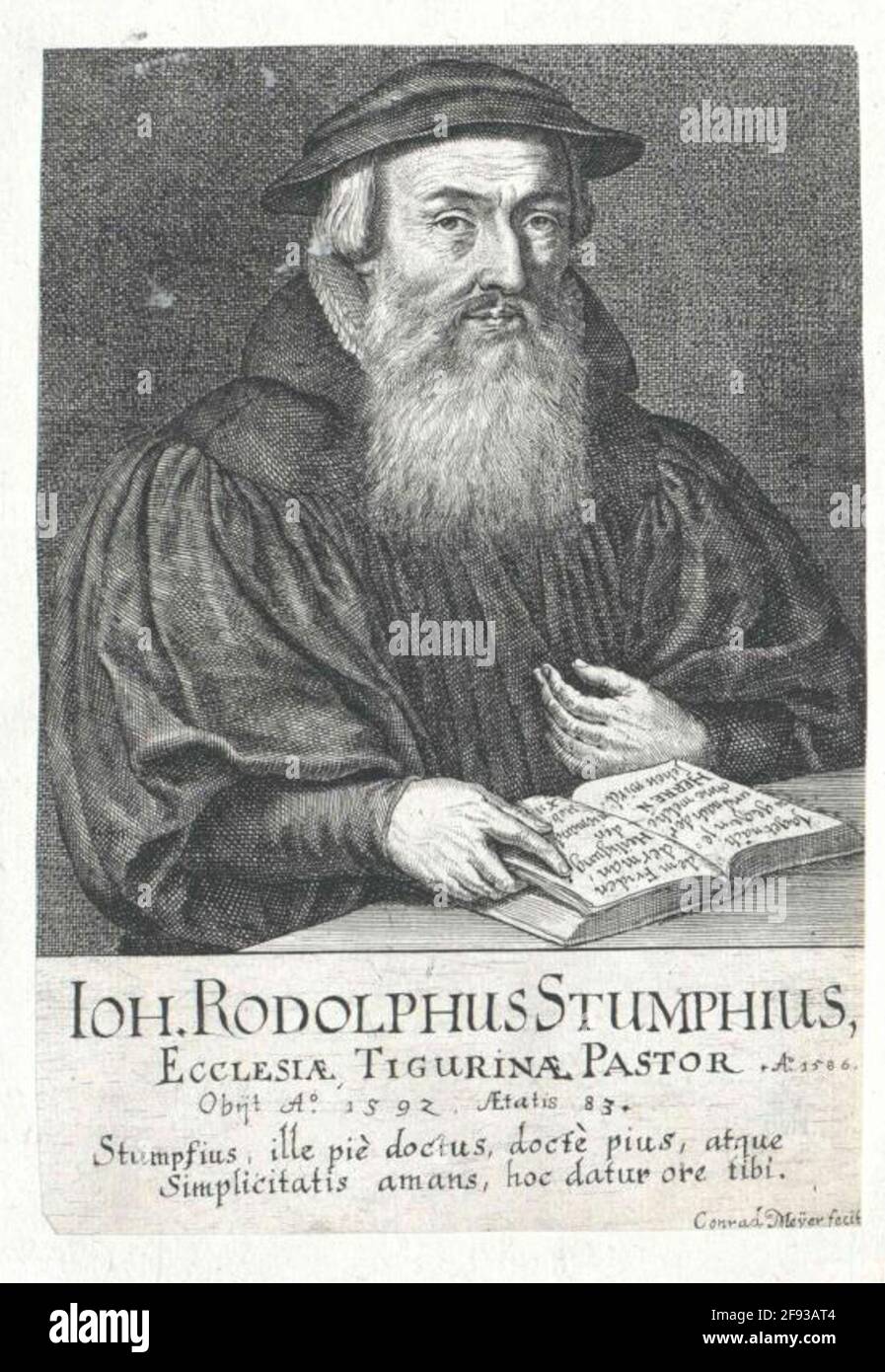 Stump, Johann Rudolf Stock Photo - Alamy
