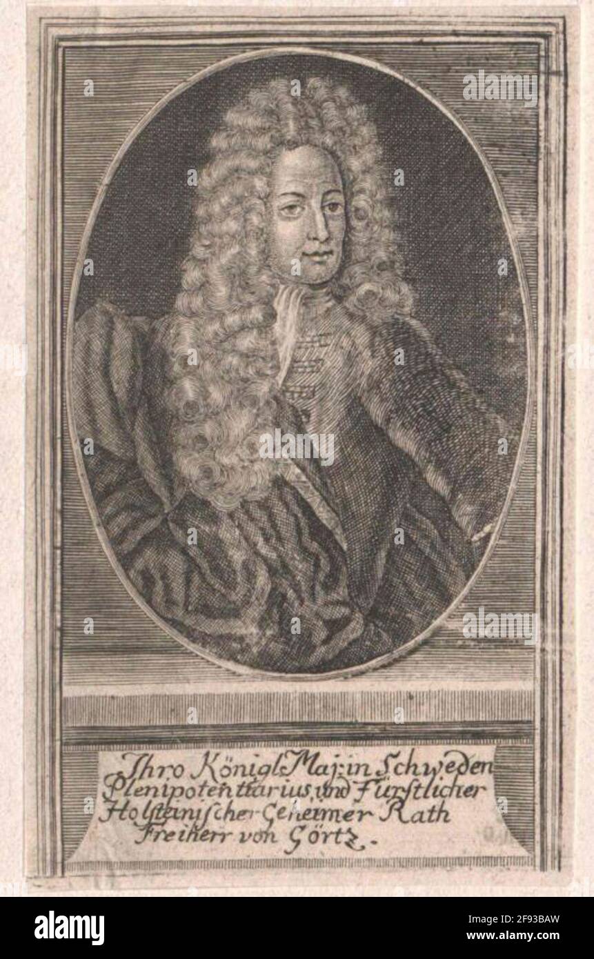 Georg heinrich von görtz hi-res stock photography and images - Alamy
